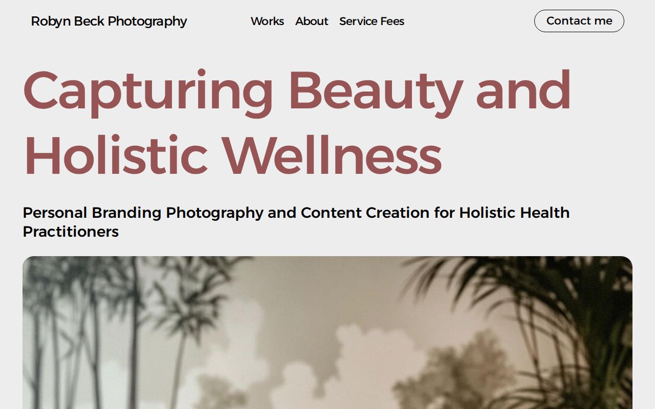 Holistic & Wellness Photographer